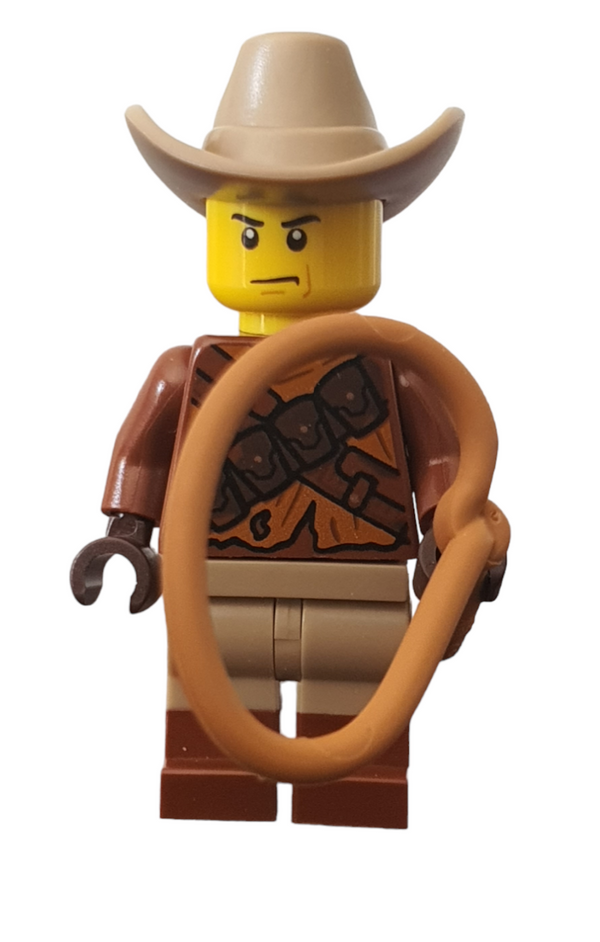 Cowboy Lego minifigure custom – BricZco